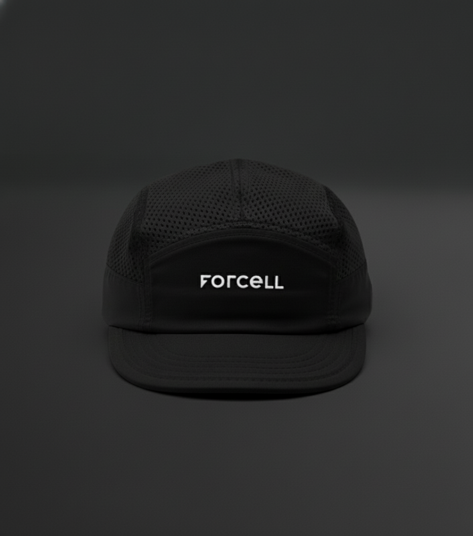 Boné Ultra Light Preto – Forcell Performance